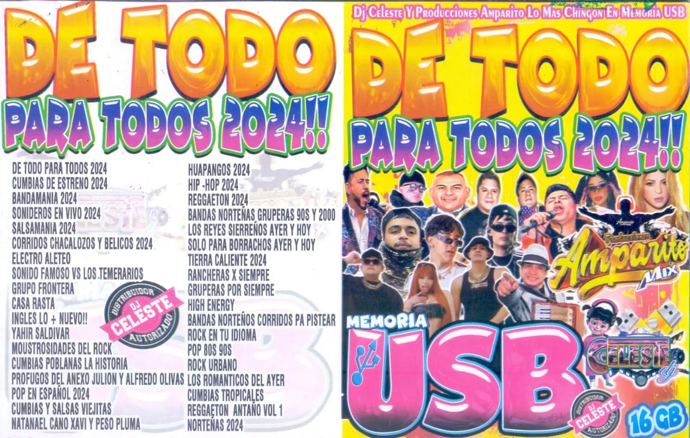 Venta de Memorias USB - Chapo García Music